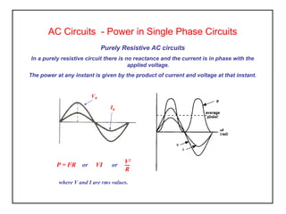 Elect principles 2 power in ac circuits | PPT