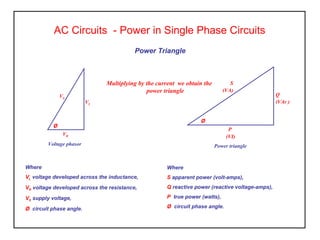 Elect principles 2 power in ac circuits | PPT