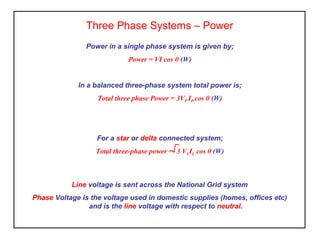 Elect principles 2 three phase systems | PPT