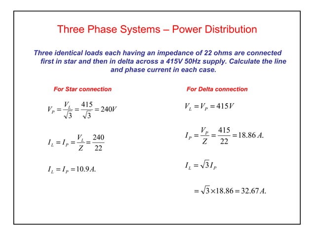 Elect principles 2 three phase systems | PPT