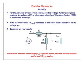 Elect principles 2 voltage divider | PPT