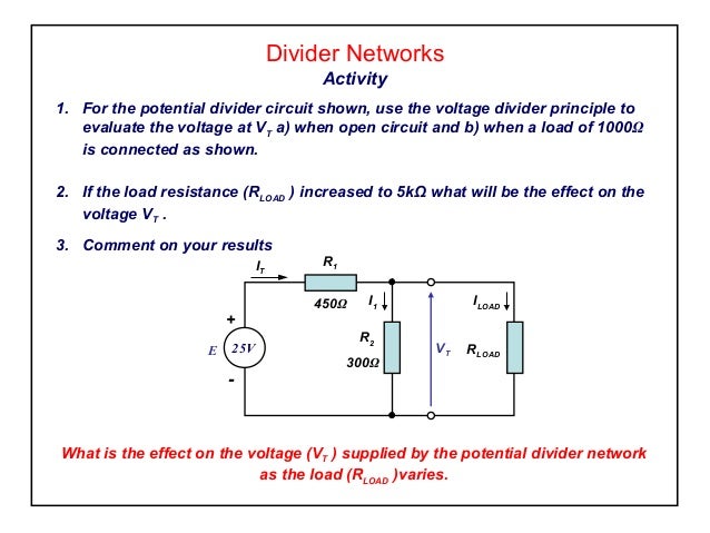 Elect principles 2 voltage divider