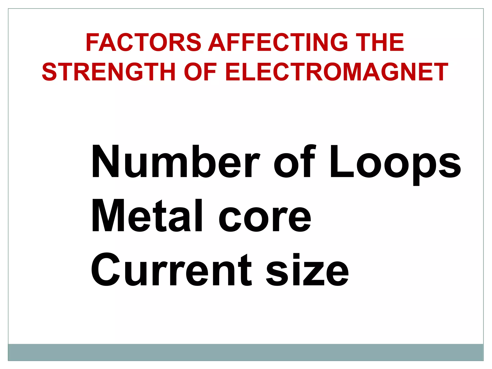 electromagnetism | PPT