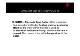 Electra - Electrode Type Boiler | PPT