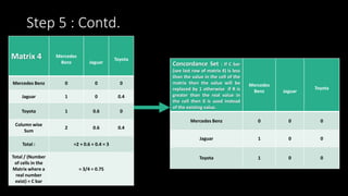 ELECTRE Decision Making Method | PPTX