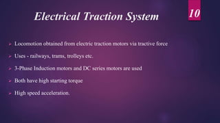 Electrial tractions | PPTX