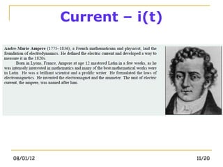 Electric circuits-chapter-1 Basic Concept | PPT