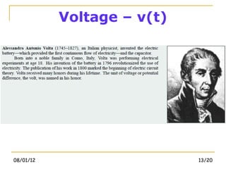Electric circuits-chapter-1 Basic Concept | PPT