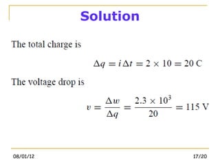 Electric circuits-chapter-1 Basic Concept | PPT