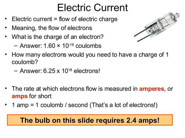Electric Current | PPT