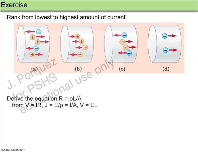 Electric Current.pdf | Physics | Science