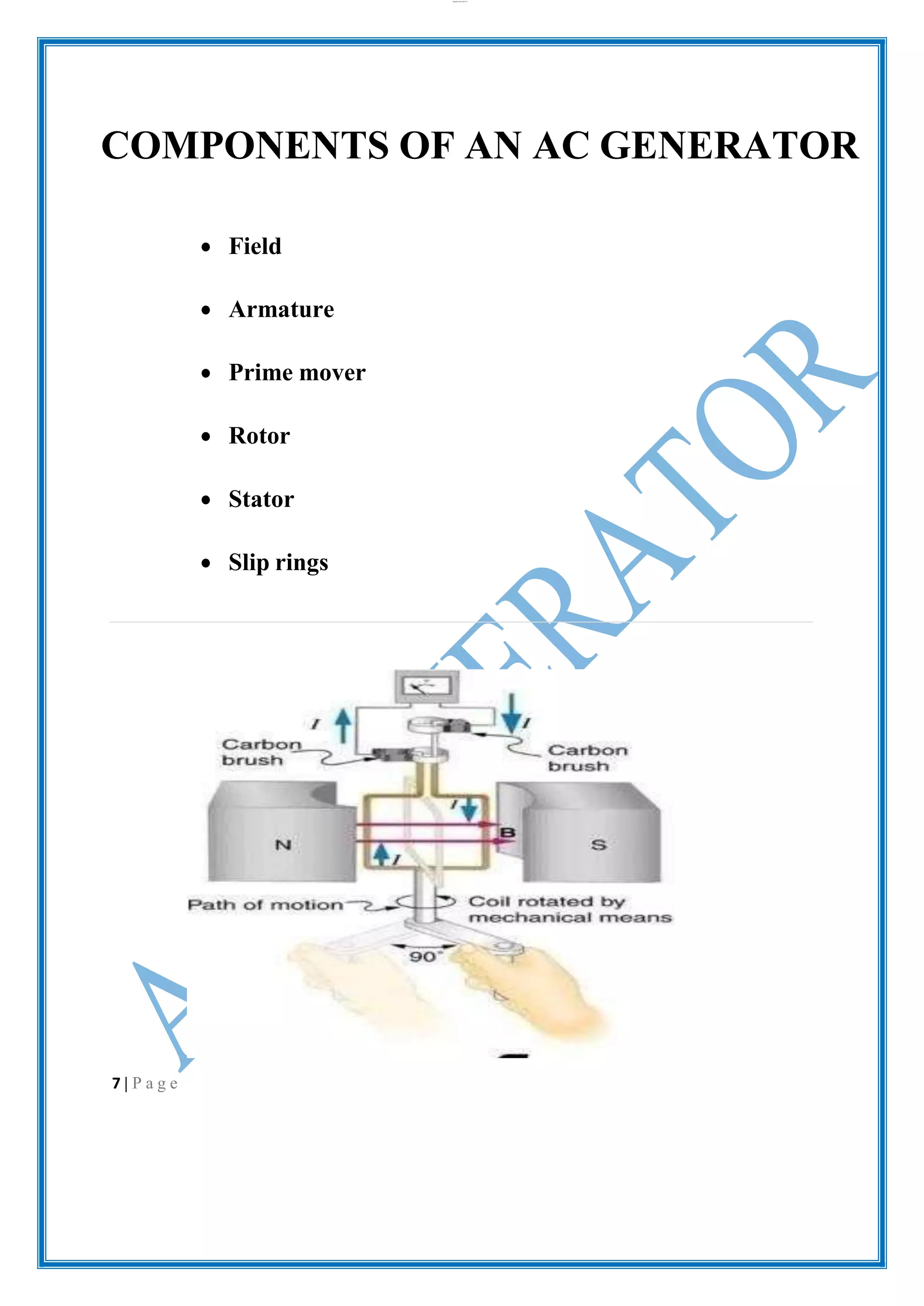 Electric Generator Docx