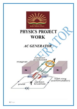 electric-generator.docx | Physics | Science