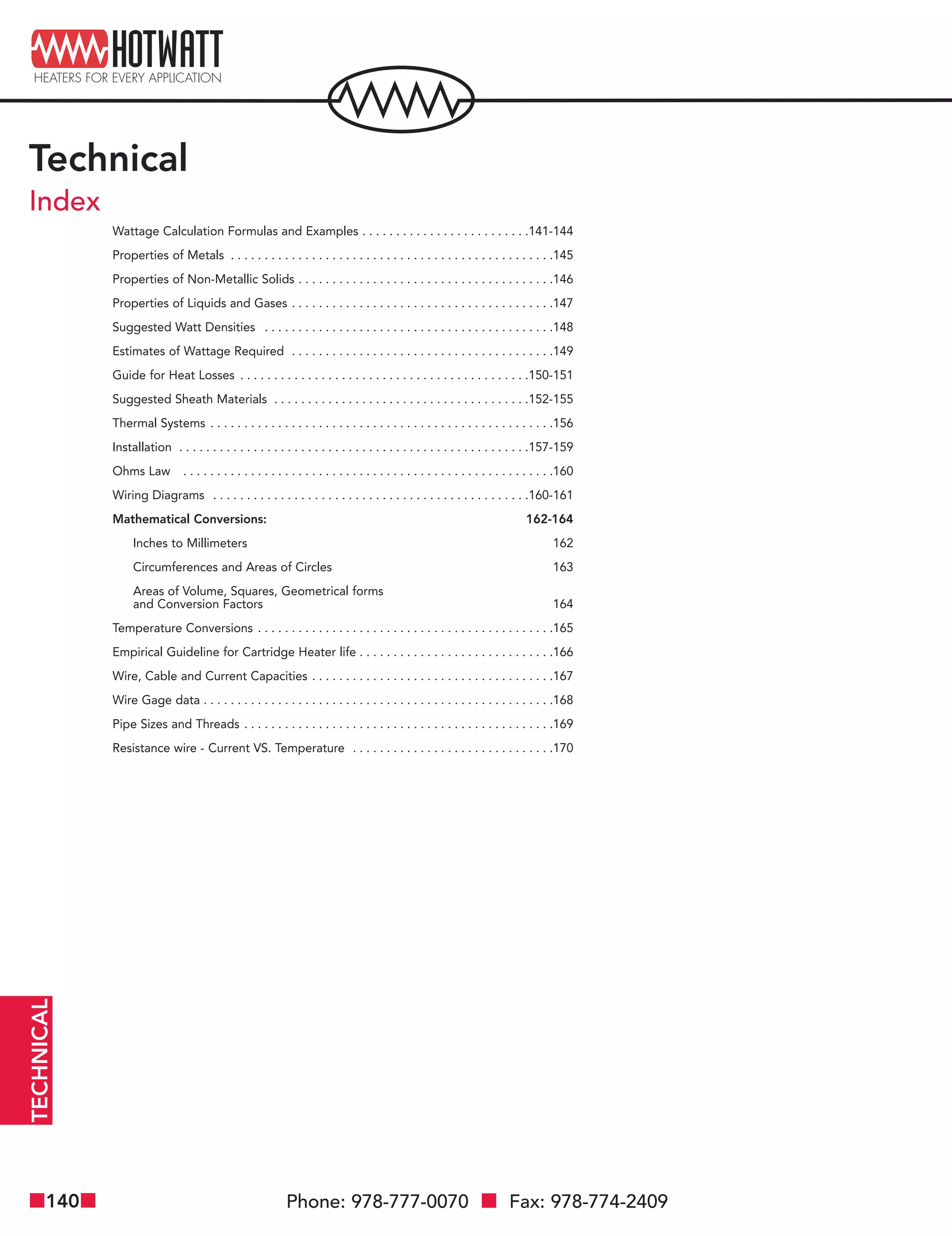 Electric Heating Element Technical Reference Guide | PDF