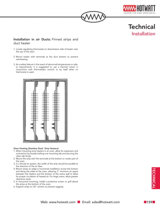 Electric Heating Element Technical Reference Guide | PDF