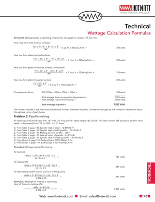 Electric Heating Element Technical Reference Guide | PDF
