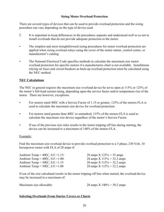 Electric motor-controls-tutorial | PDF