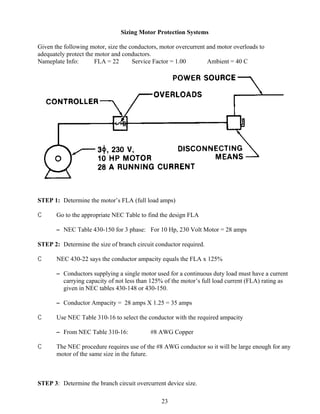 Electric motor-controls-tutorial | PDF