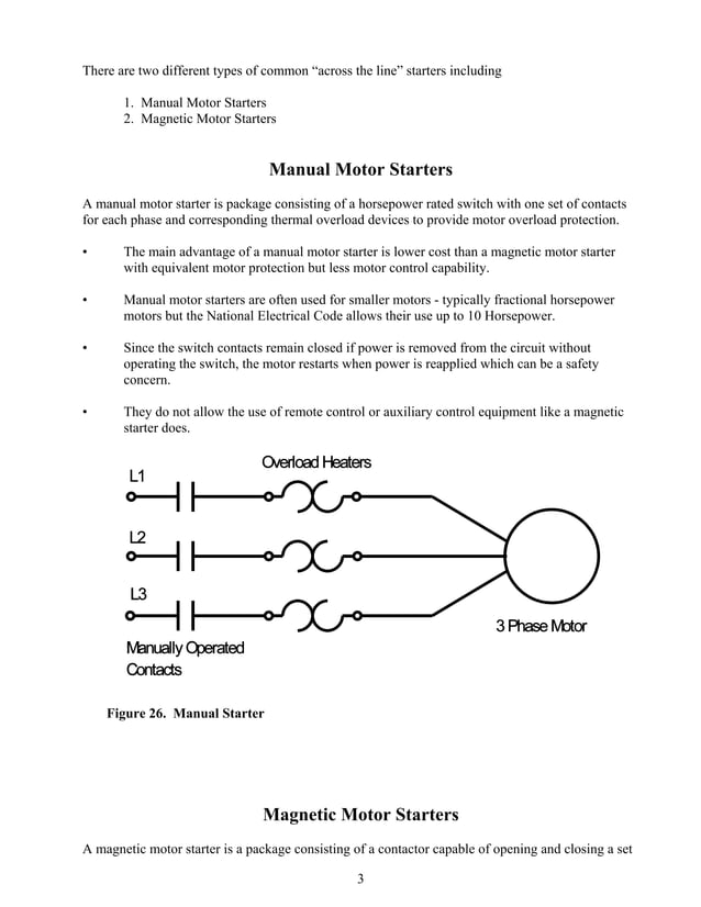 Electric motor-controls-tutorial | PDF