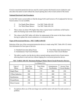 Electric motor-controls-tutorial | PDF