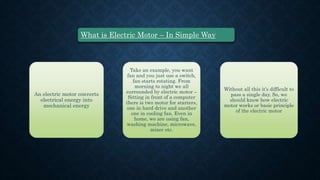 Electric Motor Repair | PPTX