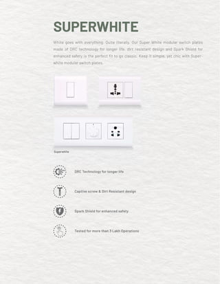 Modular Electric Switches BY RR | PDF