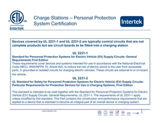 evse certification | PDF