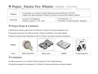 Electric 2 wheeler_Development | PPTX