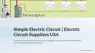 Electric circuit timer | PPT