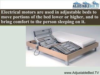 Electric Adjustable Beds | PPT