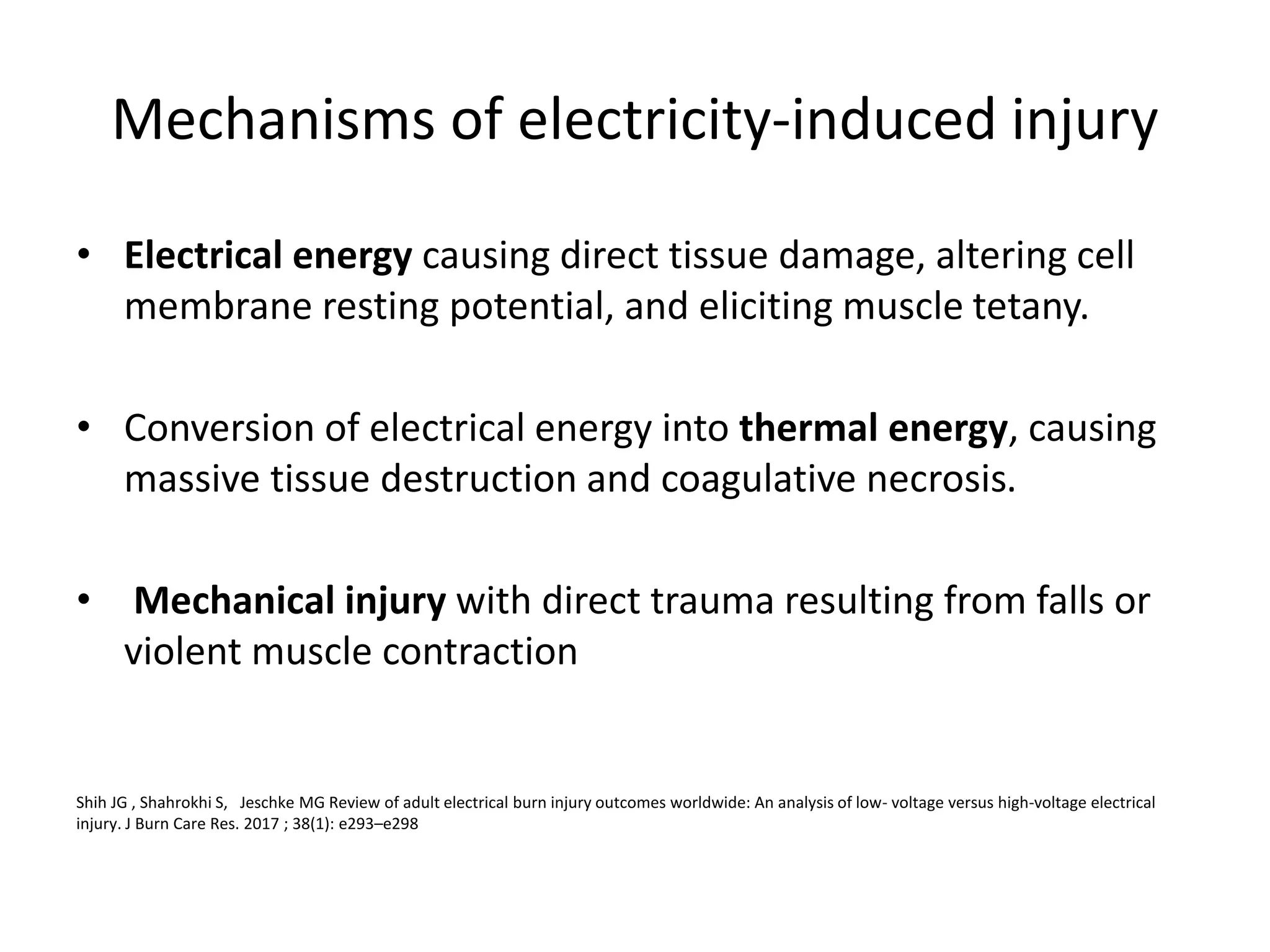 Electrocution | PPTX