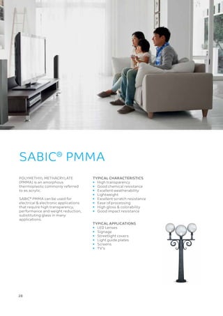 SABIC Solutions for Electrical & Electronics | PDF | Chemistry | Science