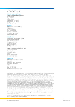 SABIC Solutions for Electrical & Electronics | PDF | Chemistry | Science