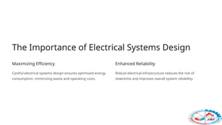 Electrical and instrumentation works in 2024 | PPTX