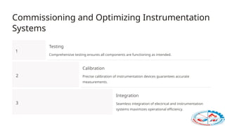 Electrical and instrumentation works in 2024 | PPTX