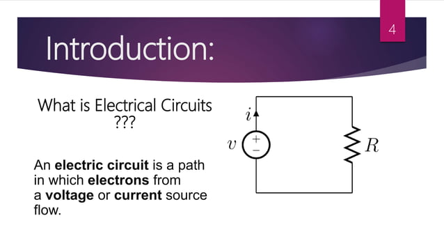 Electrical circuit-presentation | PPTX