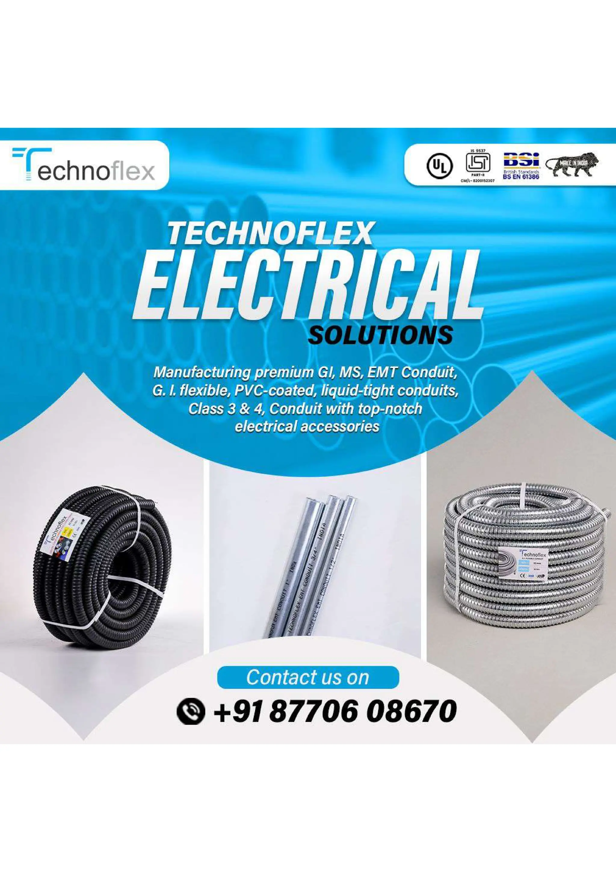⚡ Technoflex Electrical Conduit – Built Tough for Every Installation 🔧 ...