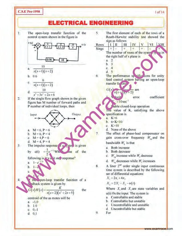 Electrical engineering-objective-questions-part-1 - copy | PDF