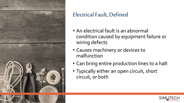 Troubleshooting Electrical Faults | PPTX | Consumer Electronics ...