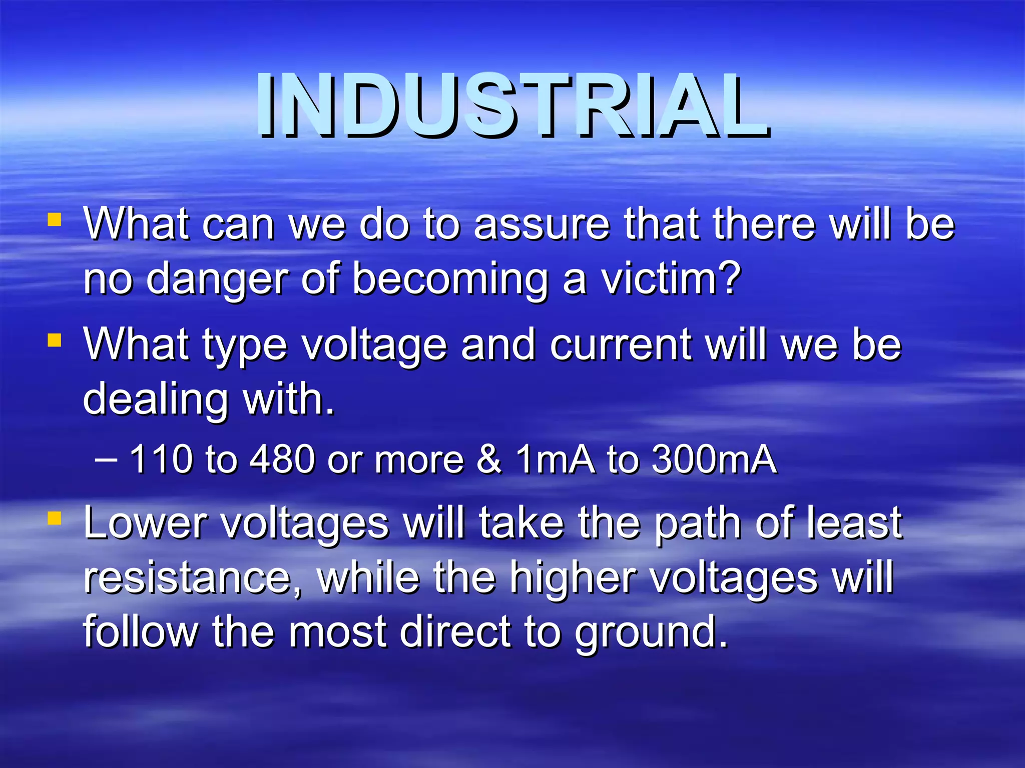 Electrical Injuries | PPT