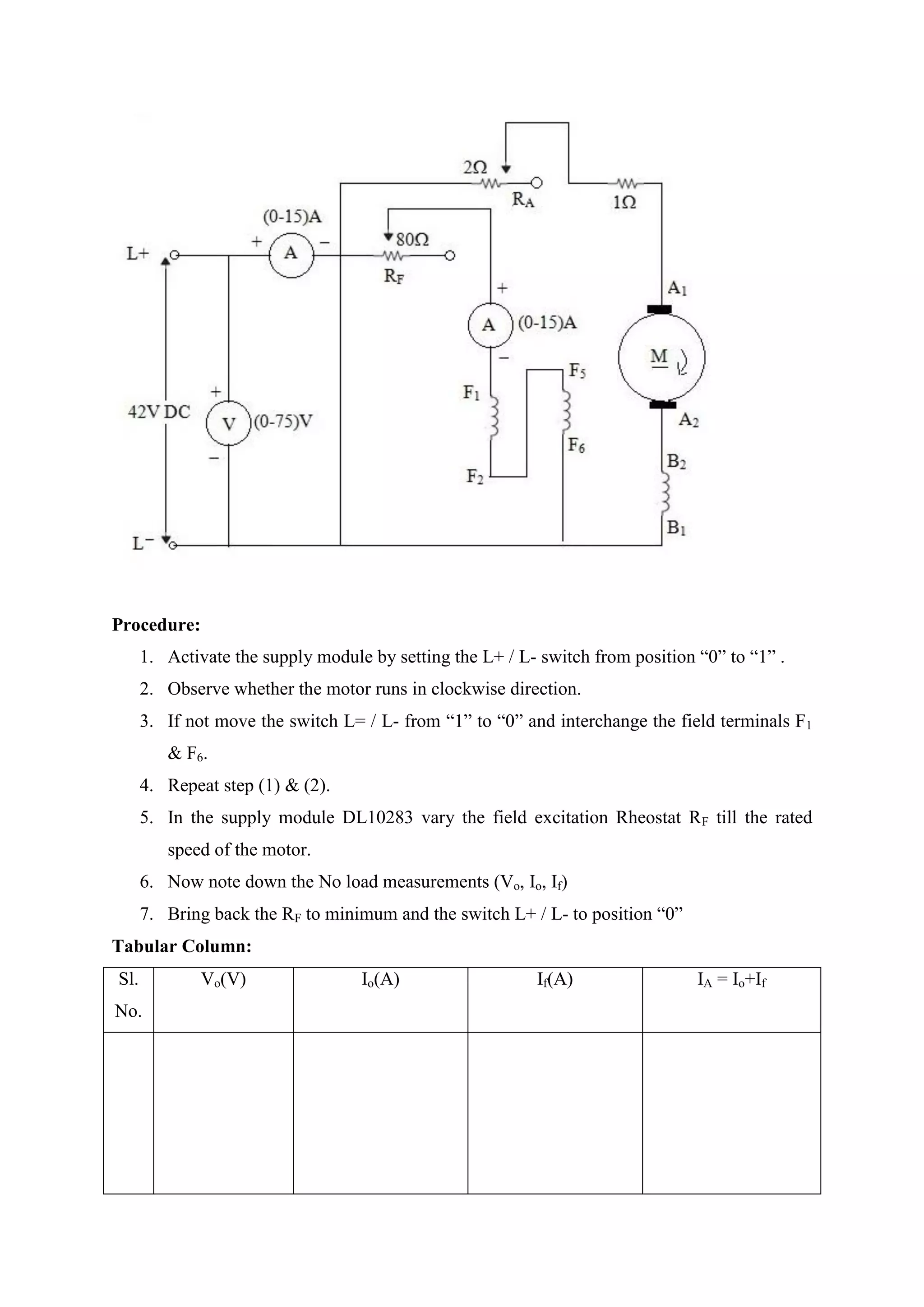 Electrical machines-lab-i-ee0209 | PDF