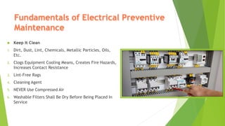 Electrical maintenance | PPTX
