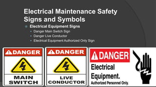 Electrical maintenance | PPTX