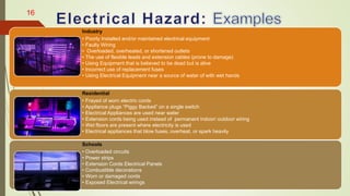 Electrical maintenance and its relationship to safety | PPT