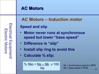 Electrical motors | PPT