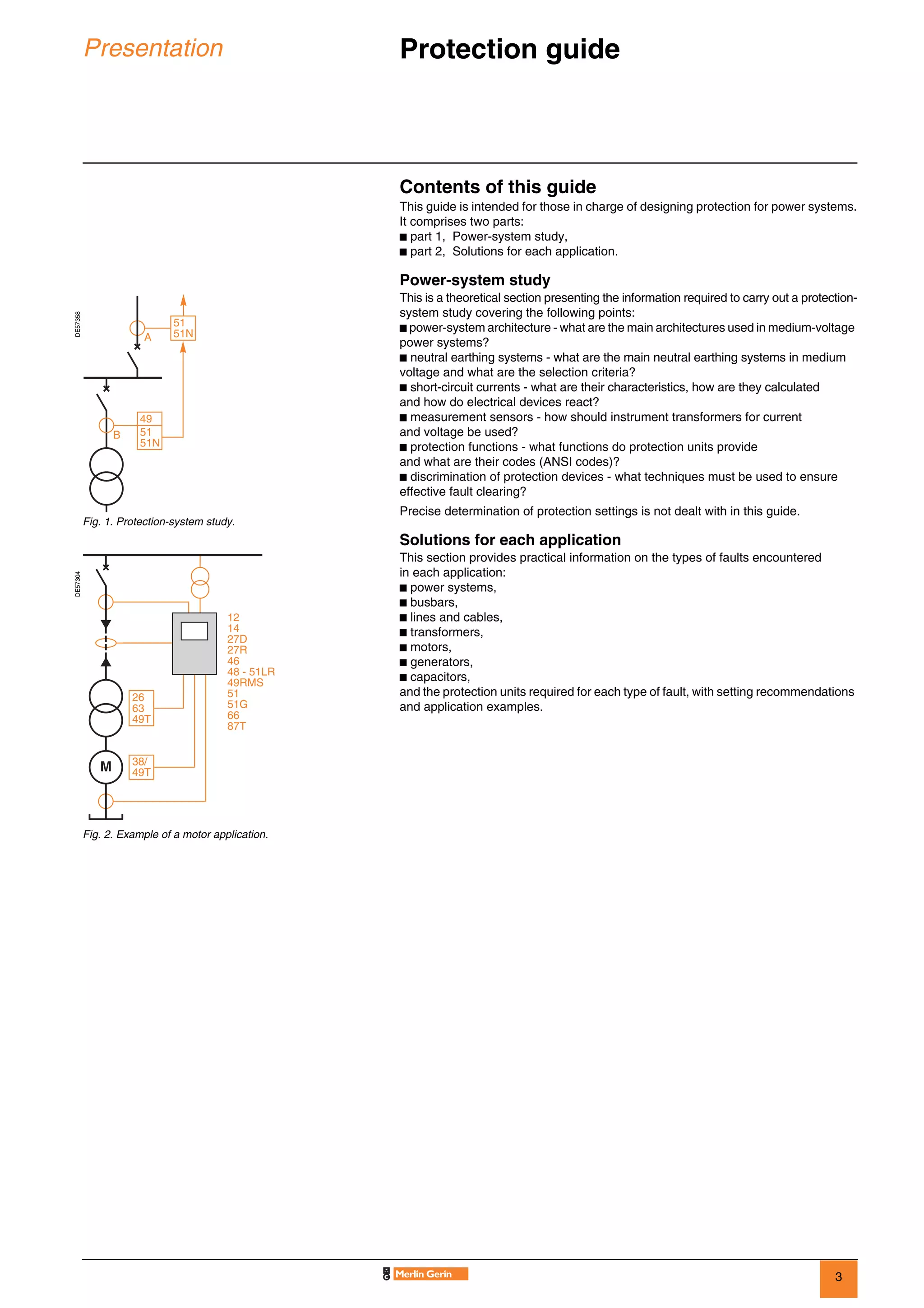 Electrical network protection guide schneider electric | PDF