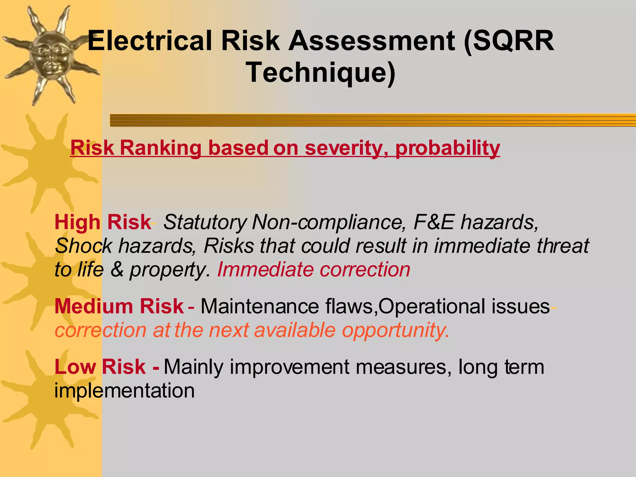 Electrical Risk Management | PPT