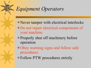 Electrical Risk Management | PPT
