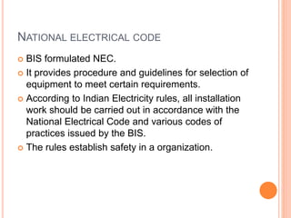 Electrical safety in construction | PPTX