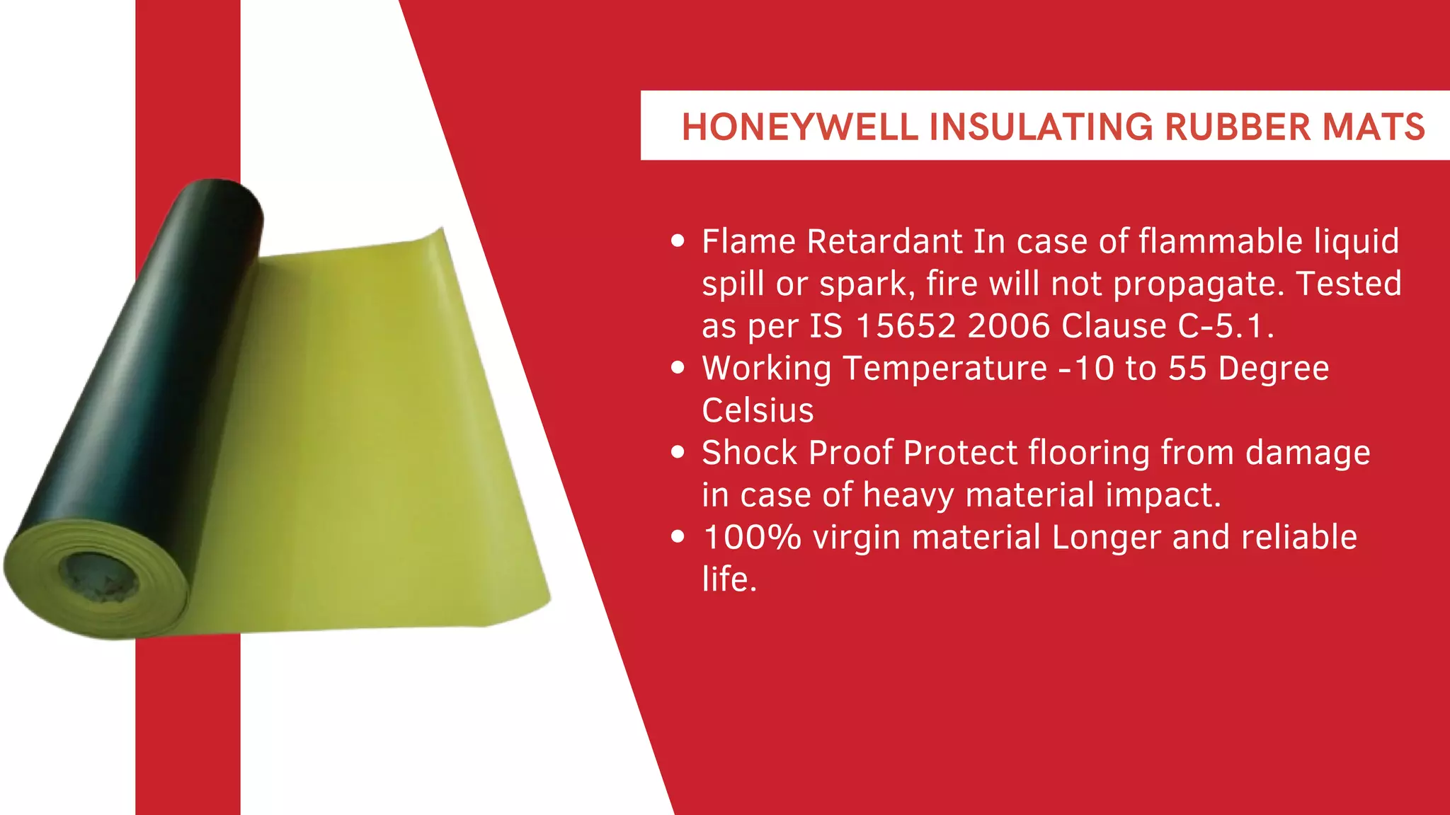 HONEYWELL - Electrical Safety Mat | HONEYWELL Insulating Rubber Mat | PDF